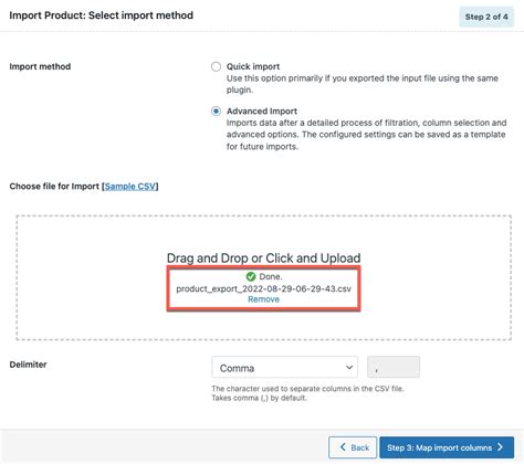 How To Delete Field Values While Importing WooCommerce Products