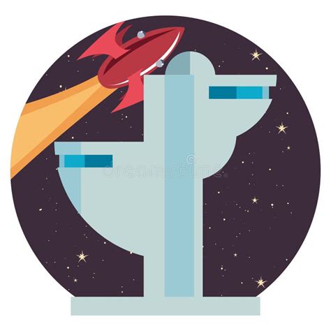 Rocket Space Exploration Stock Illustration Illustration Of Exploration 144549195