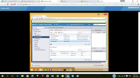 Lab6 Configuring Vmware Vcenter Single Sign On Pavanreddy Kuntla