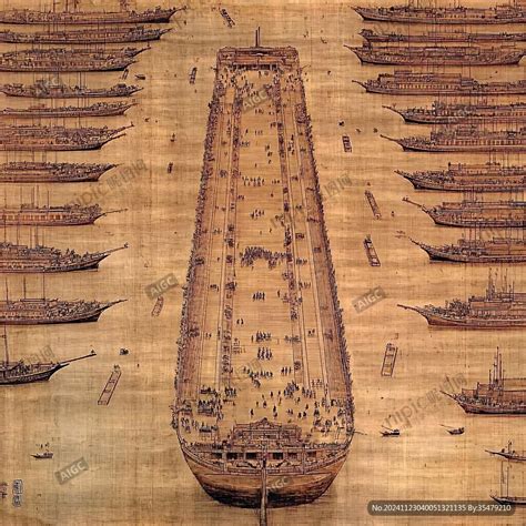 Ai创作图古代货船切面图 古代宝船切面图 古代货船剖面图 古代船只剖面 南宋海船模型 清朝水师船图 广船模型 南宋海船 1868年建造兵船 古代海战示意图 宋代船模 船史展 福船水密隔舱制作