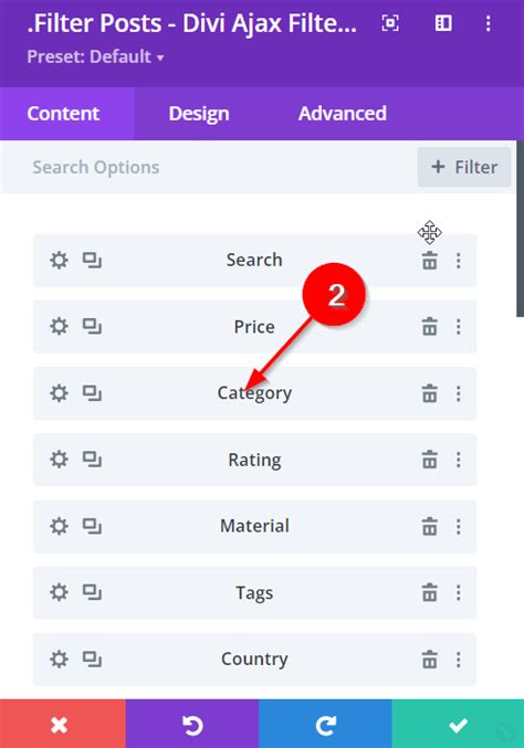 How To Build A Product Categories Filter Demo Divi Engine Knowledge Base