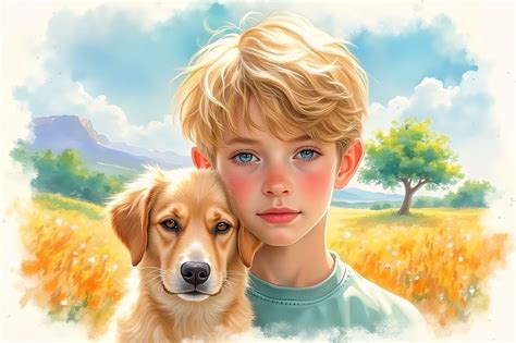 Download Ai Generated Nature Boy Royalty Free Stock Illustration