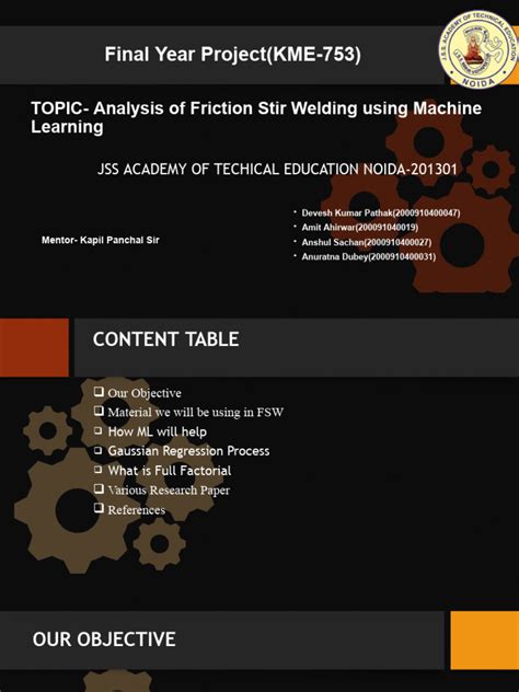 Friction Stir Welding With The Help Of Machine 3 Pdf Dependent And Independent Variables