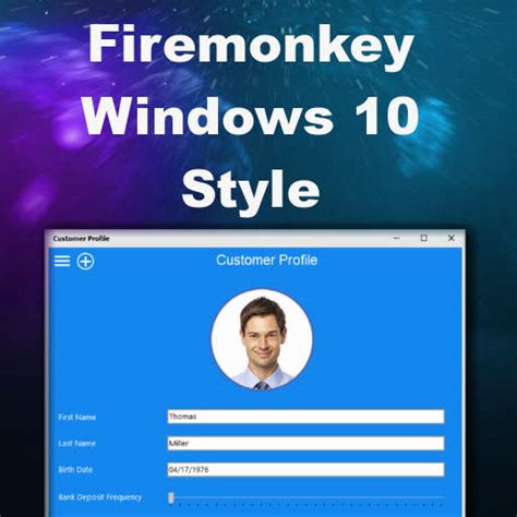 Free Windows 10 Style For Delphi Xe8 Firemonkey On Windows