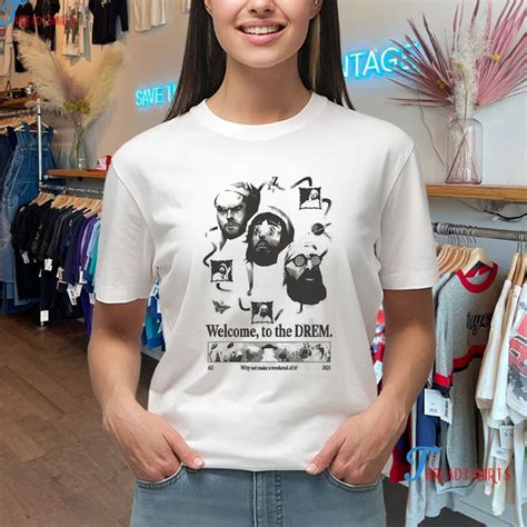 Aunty Donna Welcome To The Dream T Shirt Hoodie Longsleeve Tee