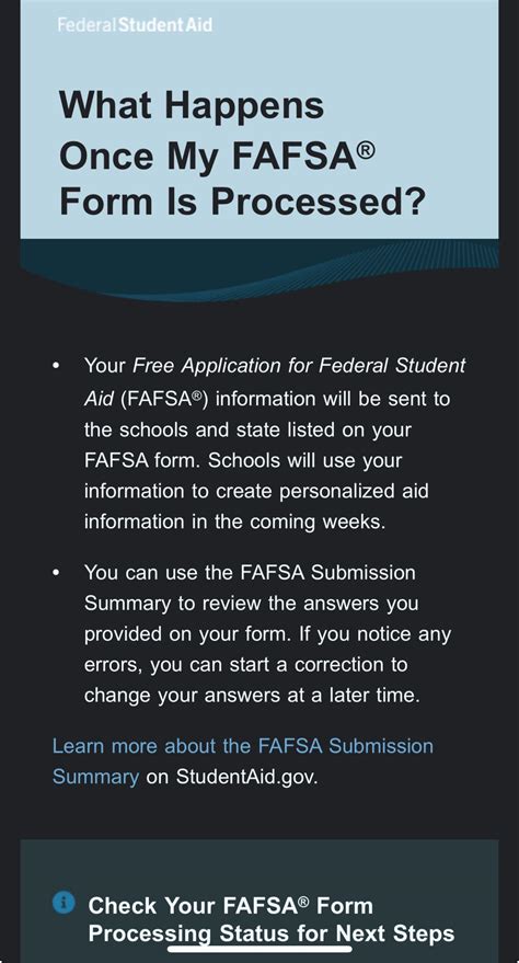 Finally Got My Email 26 Days After My Application Was Processed R Fafsa