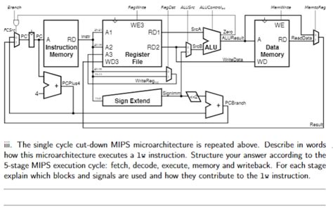 Solved Question 6 Processor Microarchitecture A The Figure