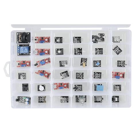Duinotech Arduino Compatible 37 In 1 Sensor And Module Kit Jaycar Australia