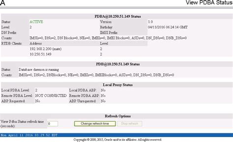 4000000000100000 No PDBA Proxy To Remote PDBA Connection