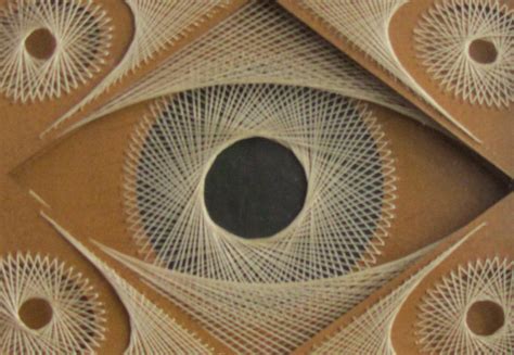 String Art Abstract Geometric Original Design Home Décor Wall Art