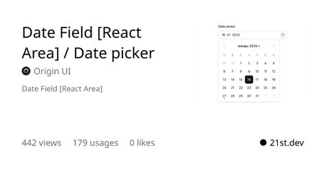 21stdev Discover Share And Craft Ui Components