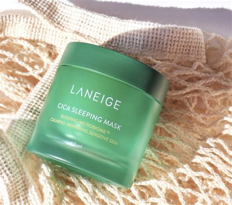 Review Laneige Cica Sleeping Mask Microbiome Friendly Skin Saviour