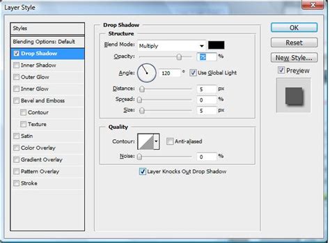 tutorial how to create a simple drop shadow effect hungred dot com