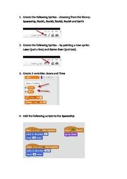 Scratch Tutorial Shooting Asteroids Game By MQuiz Math And Coding
