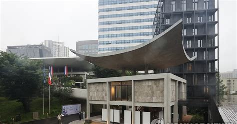 김중업 설계 주한프랑스대사관 건축부재 상설 전시