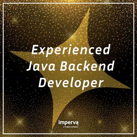 Attention Java Backend Developers Niv Tennenbaum
