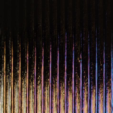 Black Opalescent Non Fusible Prismatic Texture Iridescent 3 Mm