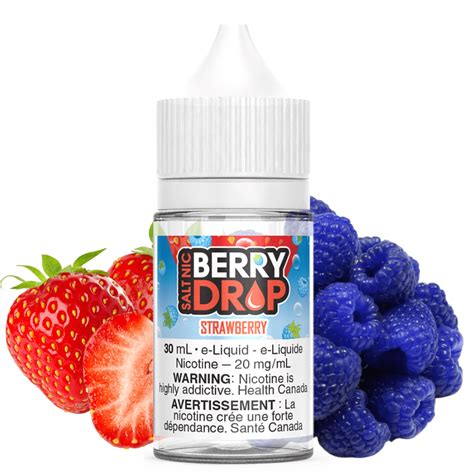 Strawberry Salt By Berry Drop E Liquid Vapexcape Regina Vape And Bong Sk