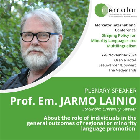 Plenary Speakers Mercator European Research Centre