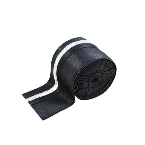 Резинка Полоса 4,1см черный, серебряный код товара 45933 - Резинка