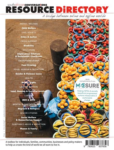 Resource Directory Book Order 2nd Editionsouth African Conversations