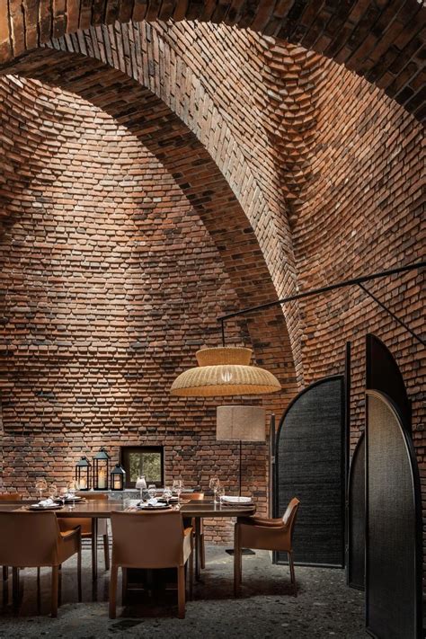 This Restaurant Nestled In A Red Brick Artwork Is A Feast For The