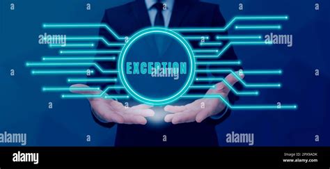 Conceptual Caption Exception Business Concept Person Or Thing That Is Excluded From General