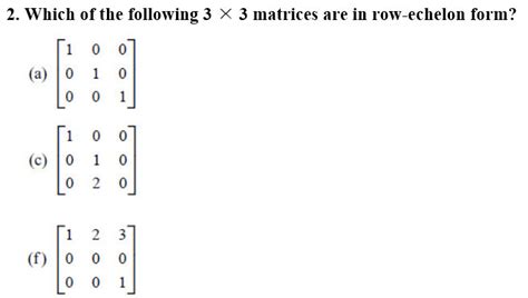 Solved Linear Algebra 1 Given That K Is A Constant Which Chegg Com