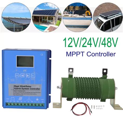 12v24v48v Wind Solar Controller Mppt Boost Charging Wind Energy