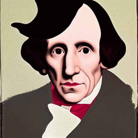 William Wordsworth Peint Dans Le Style Dandy Warhol · Creative Fabrica