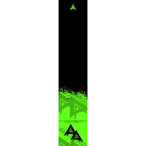 Apa Flo Green Ripped Series Arrow Wrap Adams Precision Archery