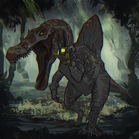 Spinosaurus Fanart Arte De Dinosaurio Parque Jurásico Dinosaurios