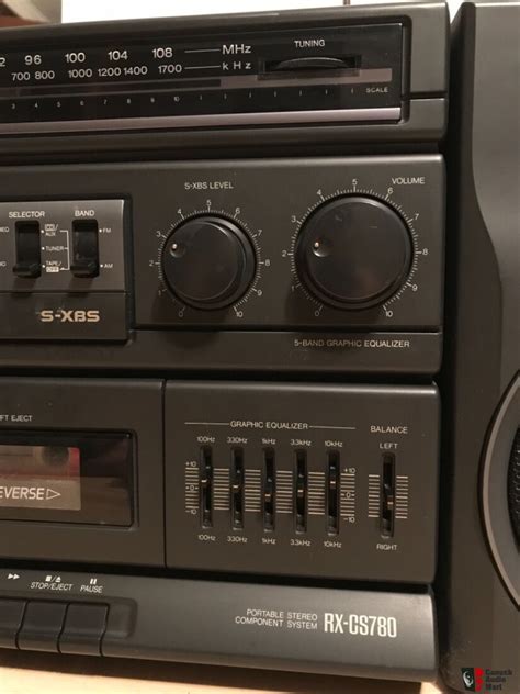 Panasonic RX-CS780 PLATINUM Collection tape deck ghetto blaster boombox ...