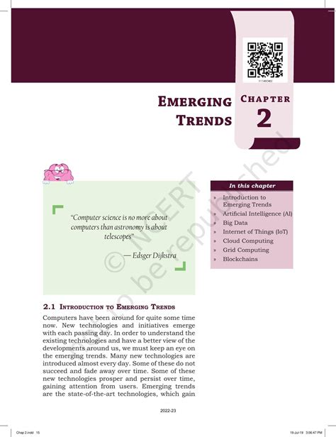 Ncert Book For Class 11 Informatics Practices Chapter 2