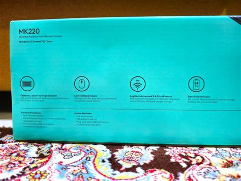 Logitech Wireless Keyboard Mk220 Computers And Tech Parts And Accessories Computer Keyboard On