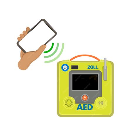Premium Vector Defibrillator Vector Aed Heart Massage Heart Start