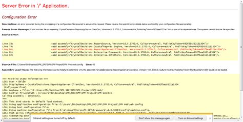 could not load file or assembly crystaldecisions crystalreports engine
