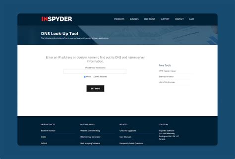 DNS Tool ScaleUpbox