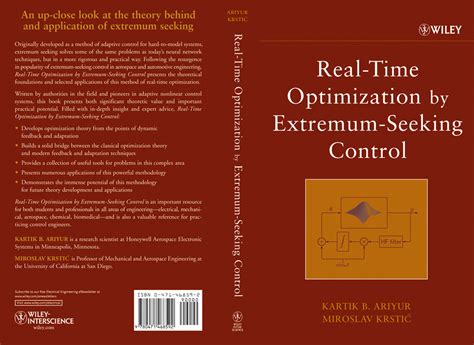Real Time Optimization By Extremum Seeking Feedback