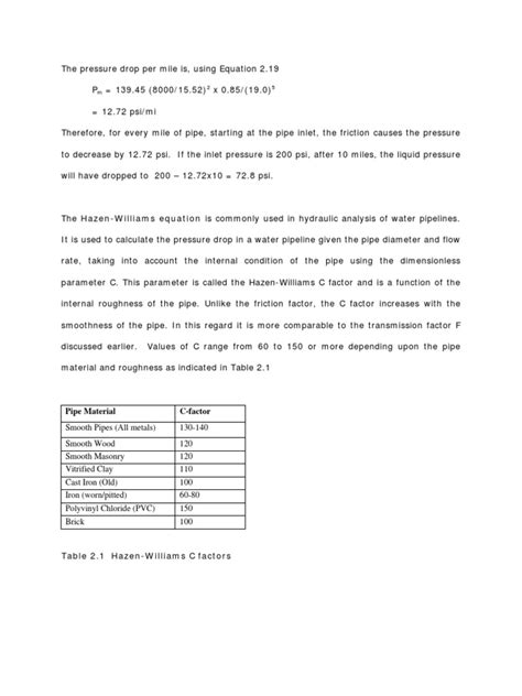 Liquid Pipeline Hydraulics 24 Pdf Pdf