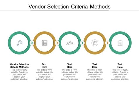 Vendor Selection Criteria Methods Ppt Powerpoint Presentation Inspiration Diagrams Cpb