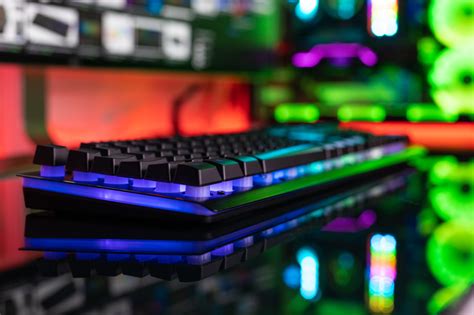 Metal RGB Gaming Keyboard Anti Ghosting US English Layout SureFire