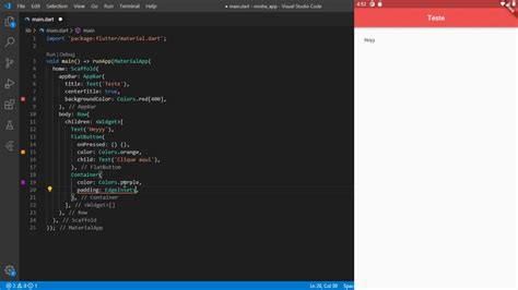 tutorial flutter 06 row widget youtube