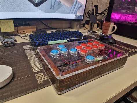 Leverless Custom Diy Box Gp2040 Ce R Fightsticks