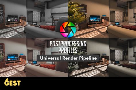 URP Post Processing Profiles UNITYHUB PRO бесплатные ассеты для Unity и Unreal Engine