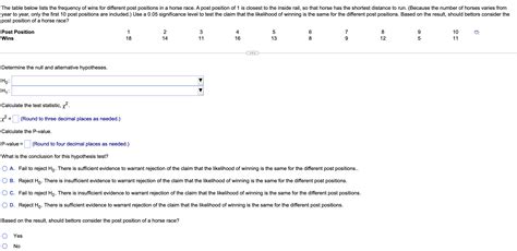 Solved Determine The Null And Alternative Hypotheses HCH Chegg
