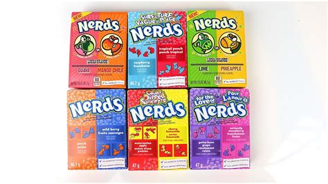 NERDS Candy Unboxing Wonka Treat Strawberry Cherry Lucha Grande Peach