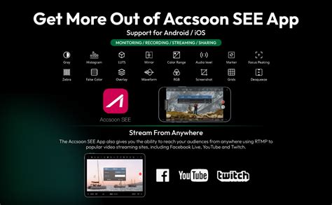 Accsoon Cineview Nano Wireless Video Transmitter 60ms