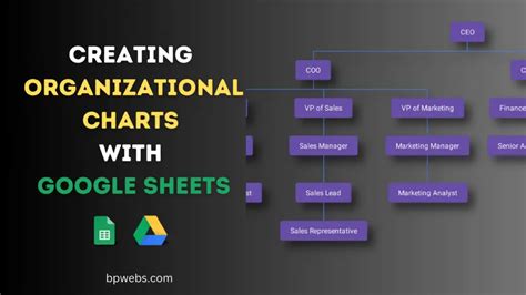 Creating Organizational Charts With Google Sheets Bpwebs Com