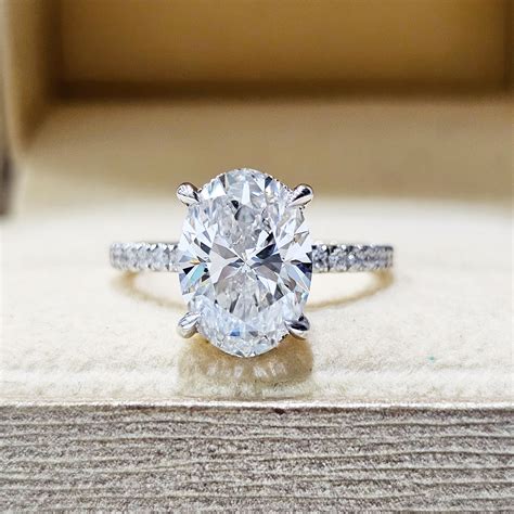 💍 Platinum Cultured Diamond Eternal Love 💍